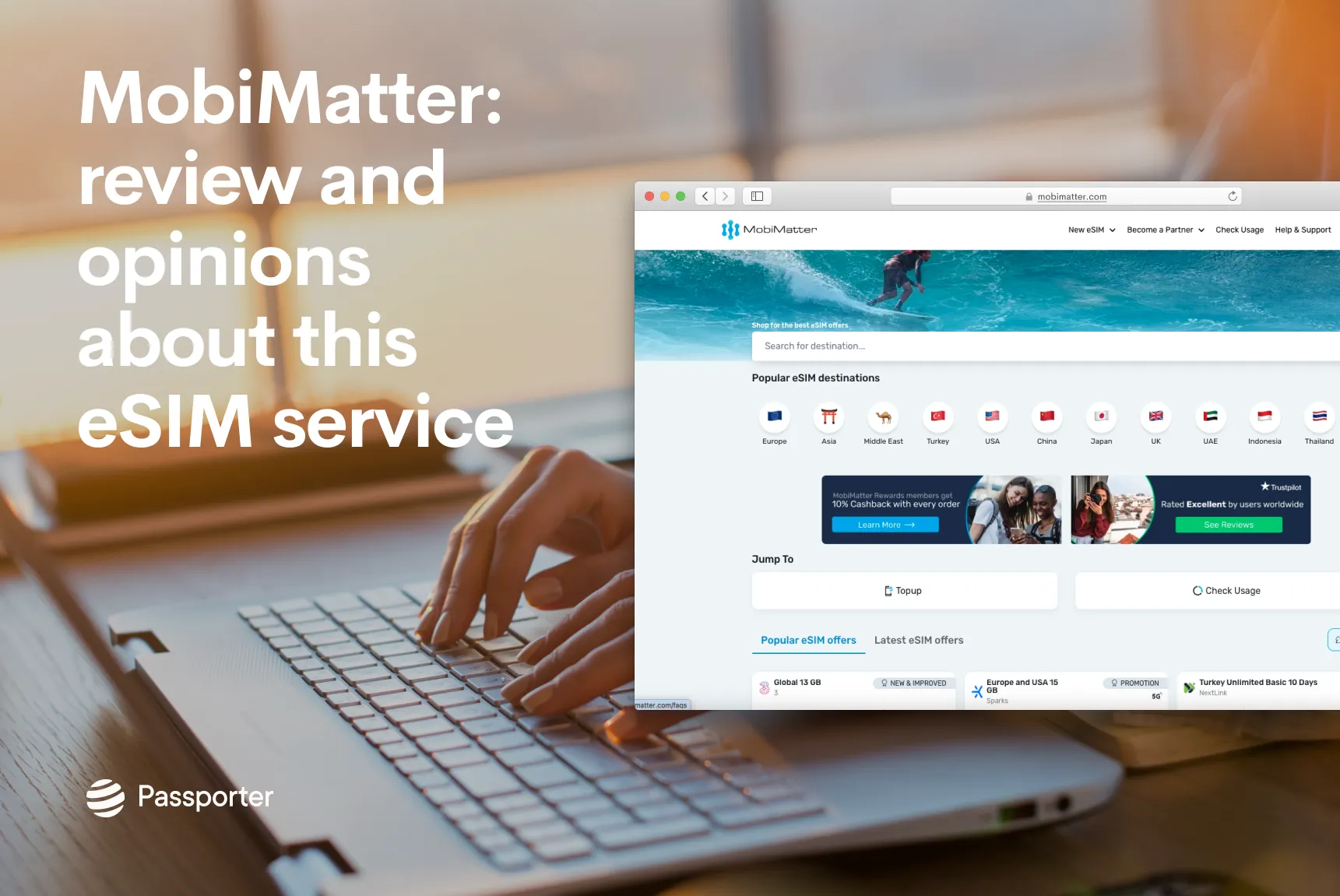MobiMatter: full review, opinions and comparison with Holafly