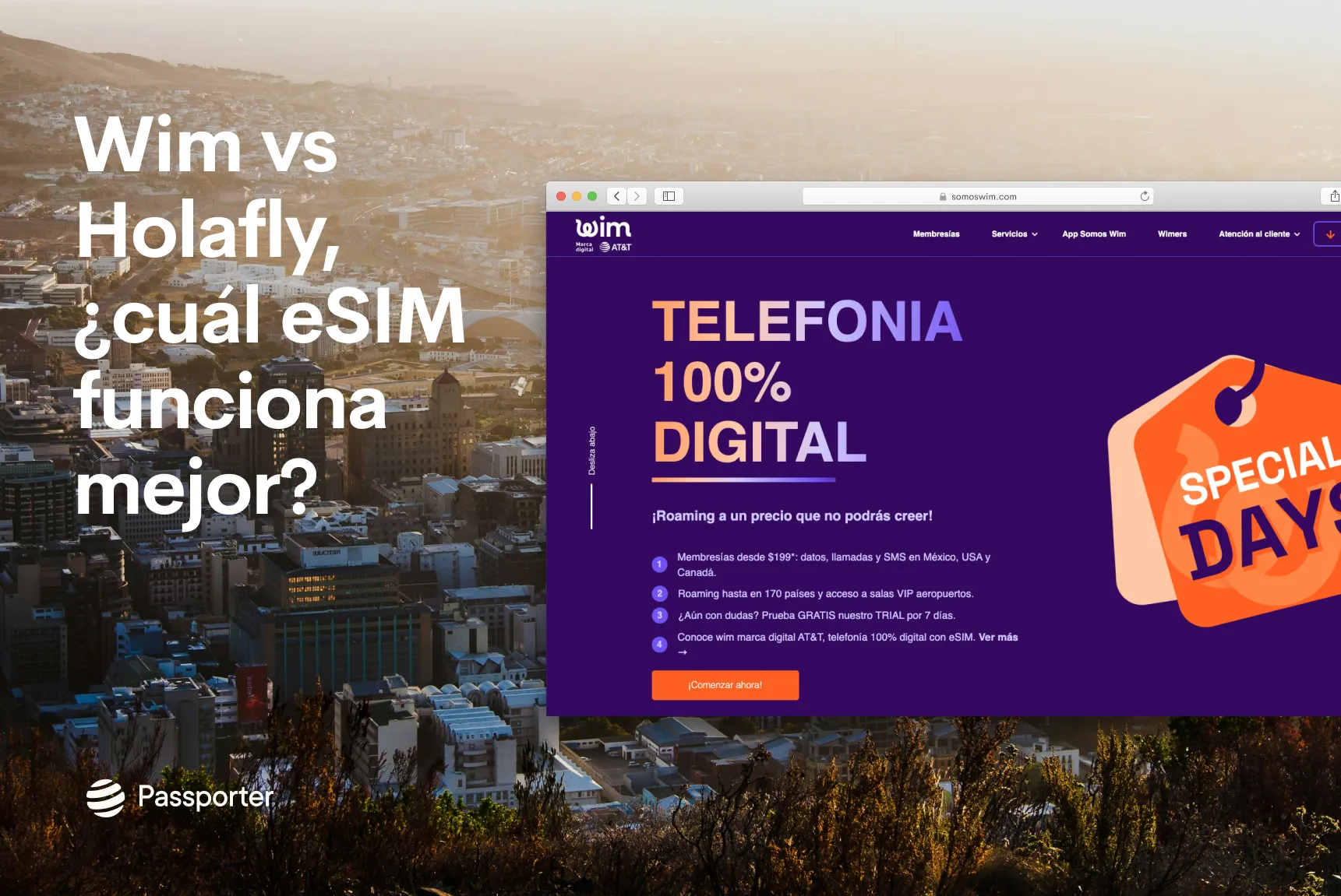 eSIM de Wim vs Holafly, ¿cuál eSIM funciona mejor?