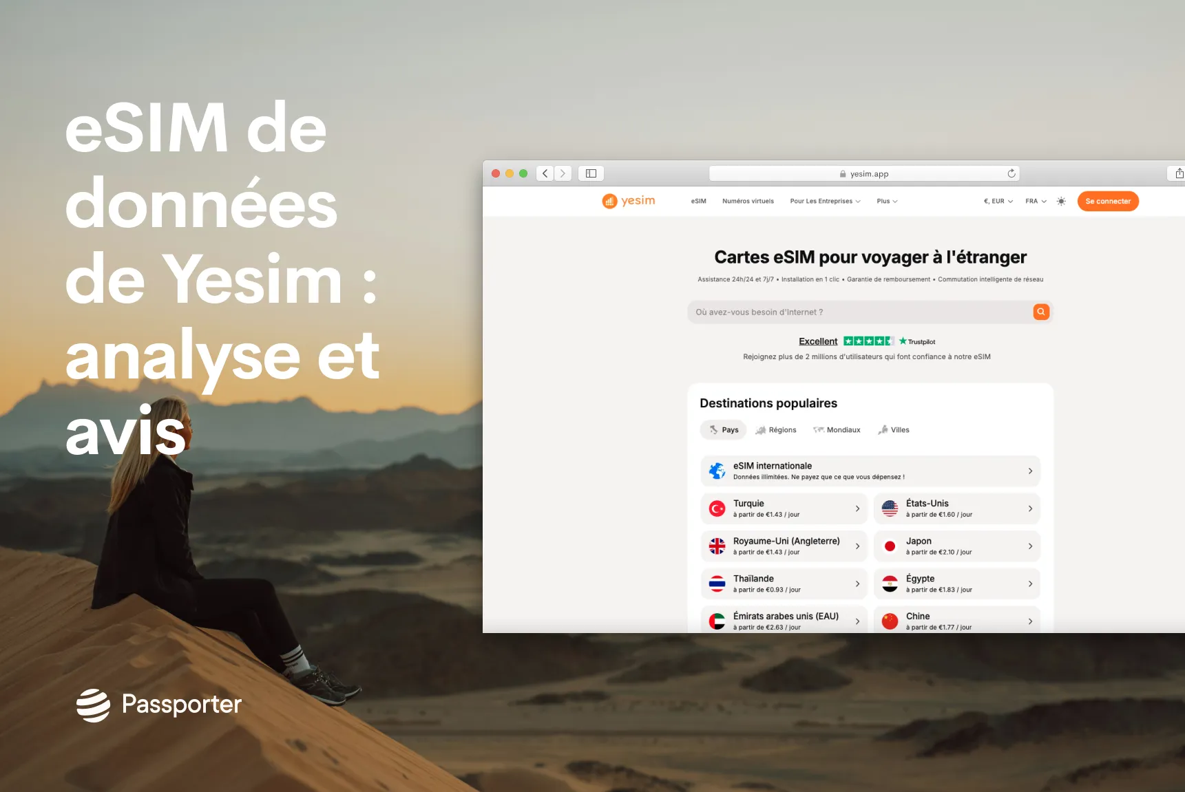Yesim : analyse complète, prix et avis sur l'eSIM